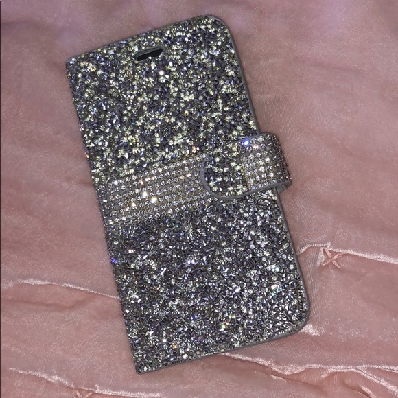 Accessories | Bedazzled Iphone 6 Plus Wallet Case | Poshmark